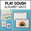 Play Dough Alphabet Mats Pack - Modern Preschool