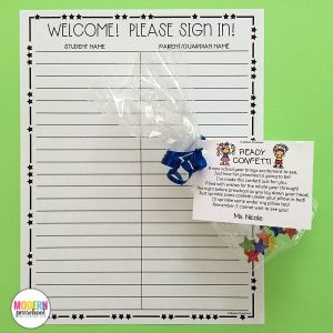 Welcome to School Pack for Preschool & Kindergarten