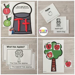 APPLES Literacy & Math Centers - Modern Preschool