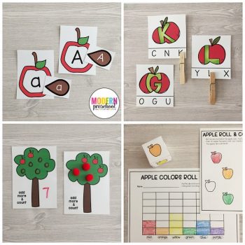APPLES Literacy & Math Centers - Modern Preschool