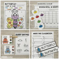 BUGS Literacy & Math Centers - Modern Preschool