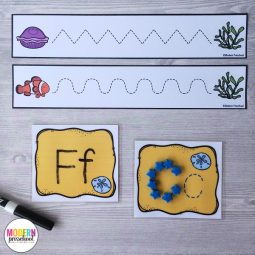 OCEAN Literacy & Math Centers - Modern Preschool