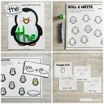 PENGUINS Literacy & Math Centers for Winter - Modern Preschool