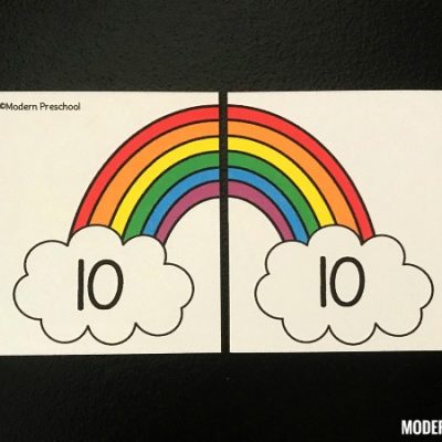 Rainbow Tracing Numbers Printable 1-20