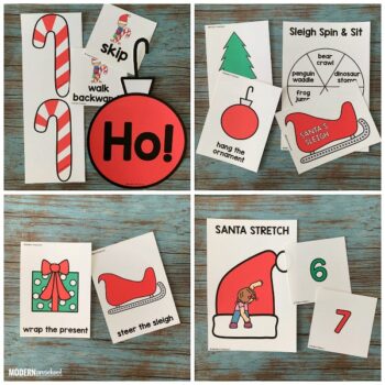 SANTA Move & Learn Gross Motor Games - Modern Preschool