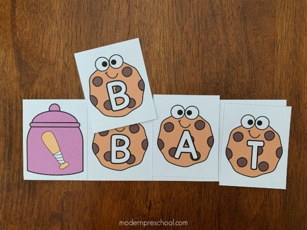 Building Cookie CVC Words